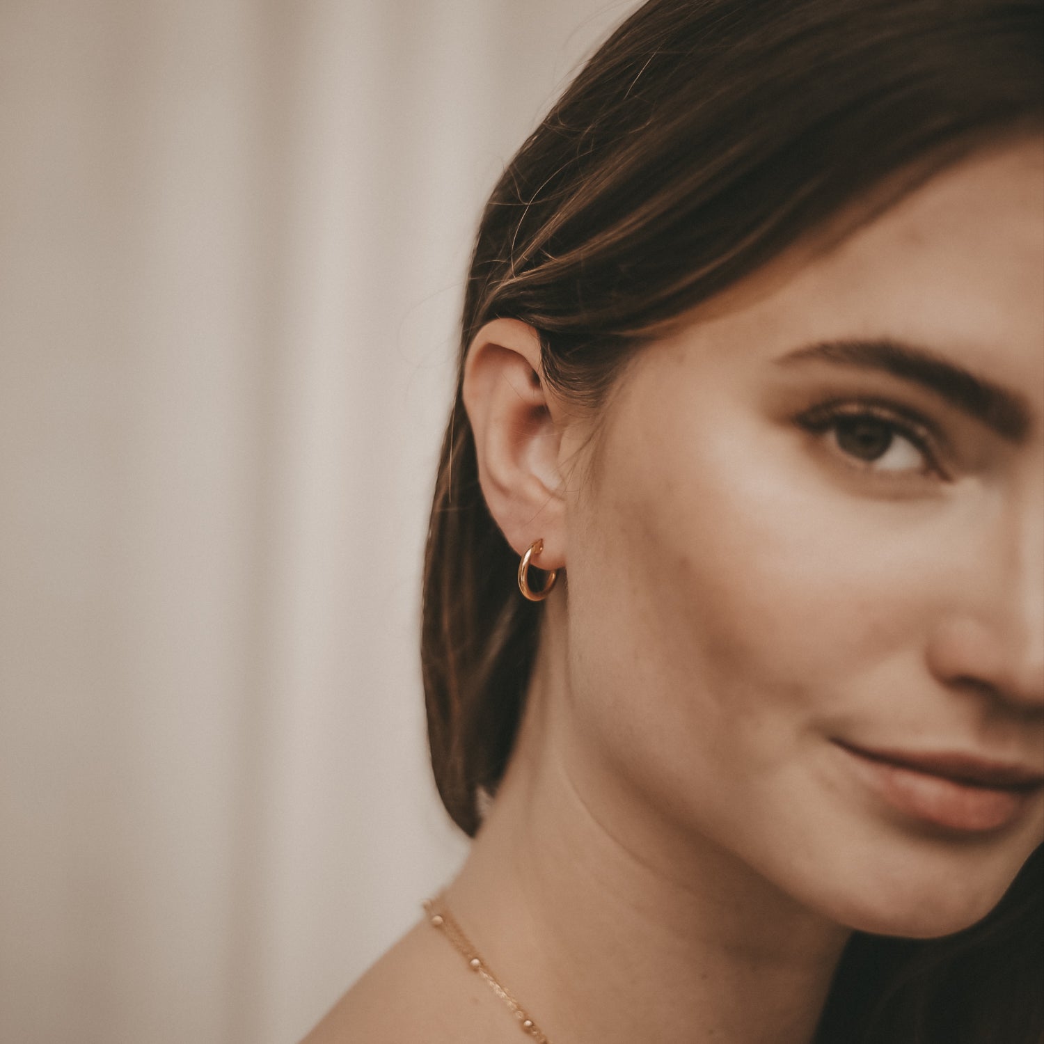 Creolen Nele : boucles d'oreilles en vermeil pour tous les jours ...