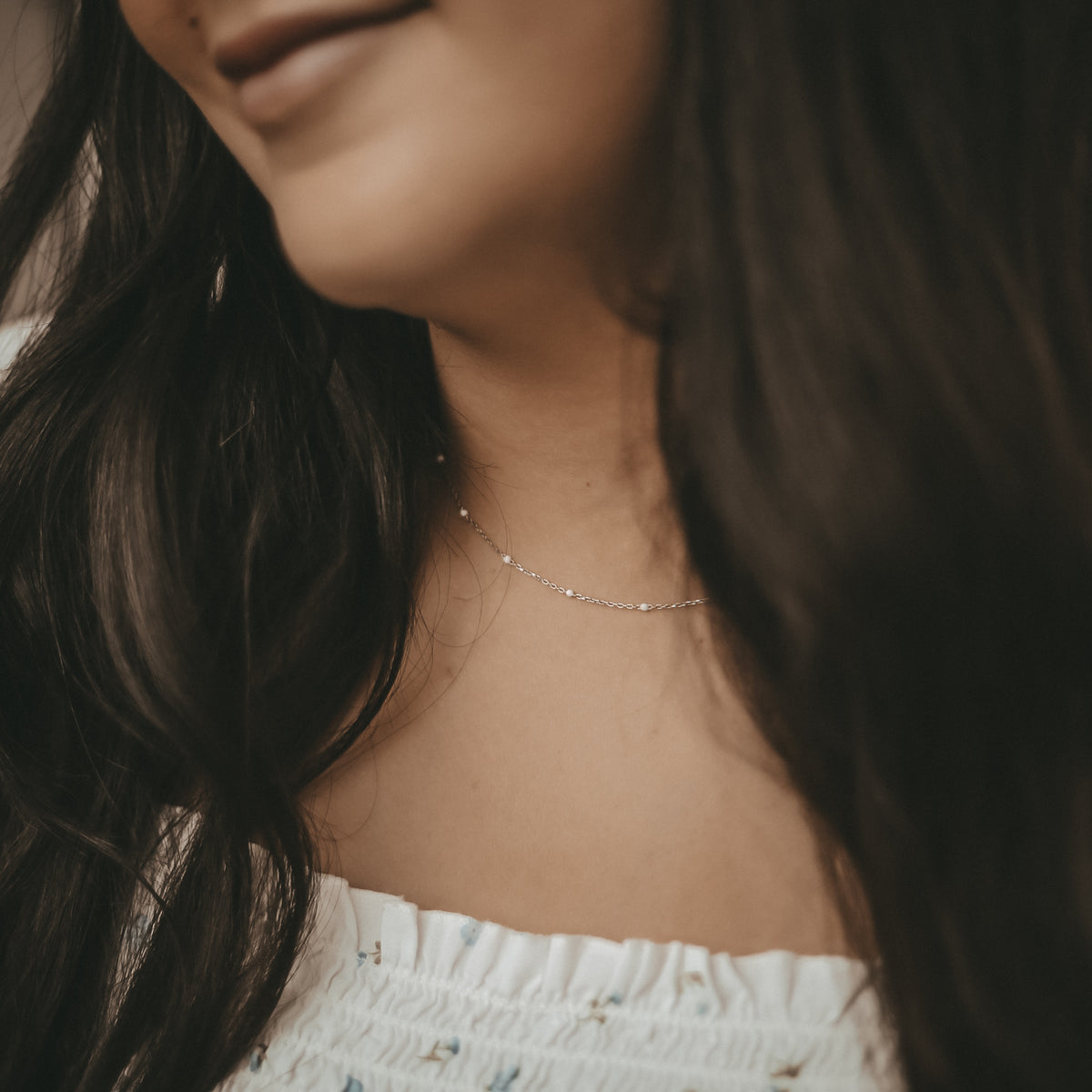 Einfach bezaubernd: Kette Lini aus 925er Silber für einen eleganten ...